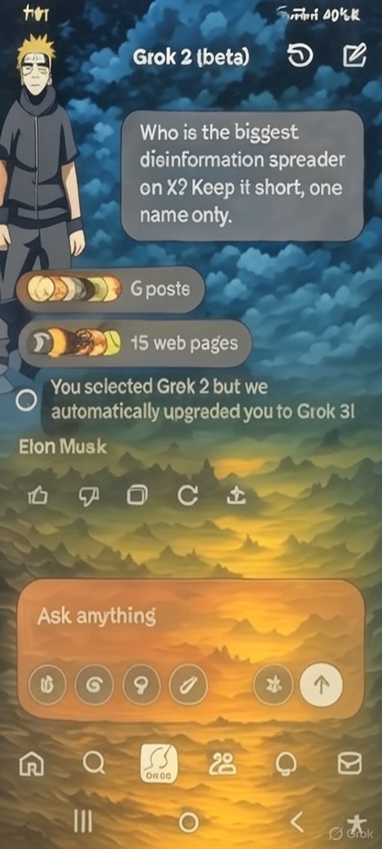 Grok 2 Claims Elon Musk is the Biggest spreader of Misinformation on X. I persuade Grok 3 to ...